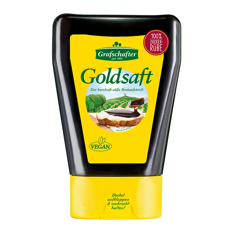 Grafschafter Goldsaft -Zuckerrübensirup im 450 g Becher