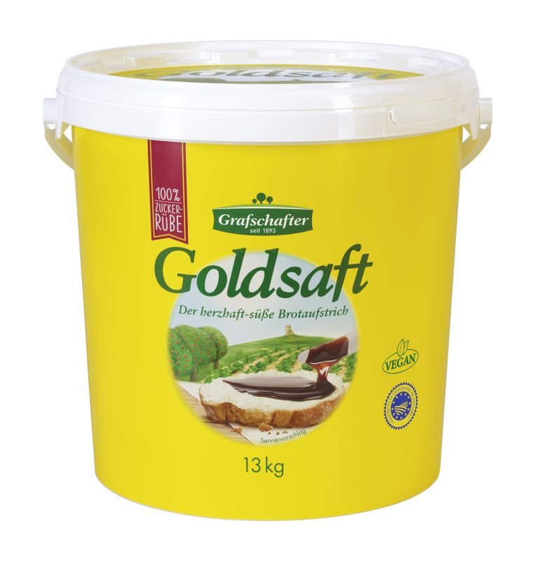 Grafschafter Goldsaft -Zuckerrübensirup im 450 g Becher