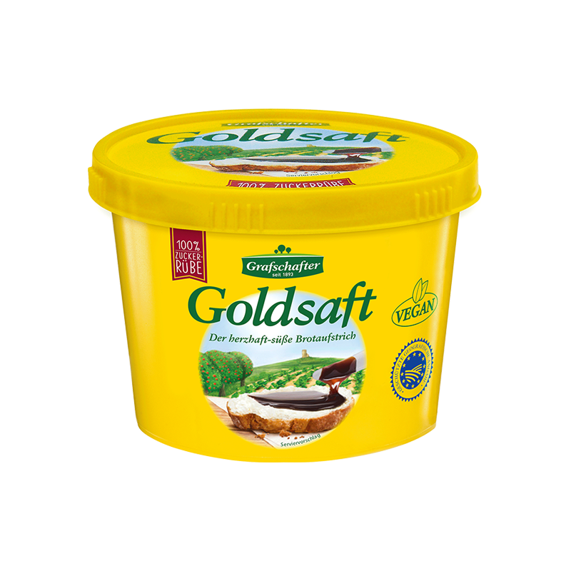 Grafschafter Goldsaft -Zuckerrübensirup im 450 g Becher